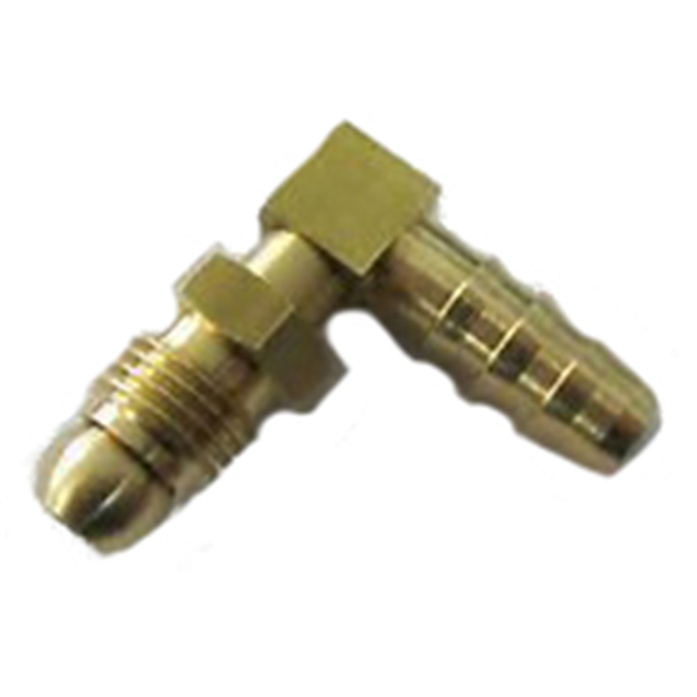 BRCAV8 - BRASS CAV FUEL FILTER ADAPTOR - UNF Male 90 Elbow x hose tail ...
